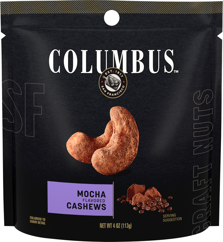 Mocha Flavored Cashews - COLUMBUS® Craft Meats